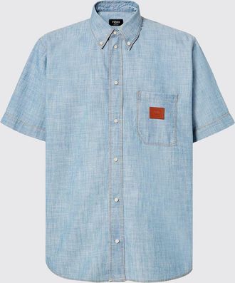 Fendi Chemise FENDI Homme couleur Bleu