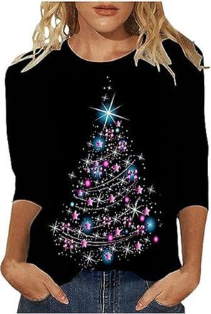 Generic Pull Noel Femme Sweat Noel Rigolo Femme Hiver Pull No&euml;l Femme Drole Pull De Noel Femmes Pull Noel Moche Pull Noel Femmes Pull Noel Famille No&euml;l Sweat 