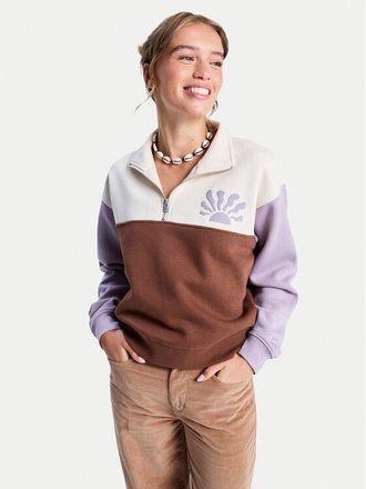 Roxy Sweatshirt View Point Block ERJFT05014 Bunt Regular Fit