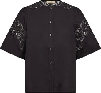 Mos Mosh MOS Mosh, Femme, Blouses et Chemises, Noir, Taille: 42 FR Loretta Blouse
