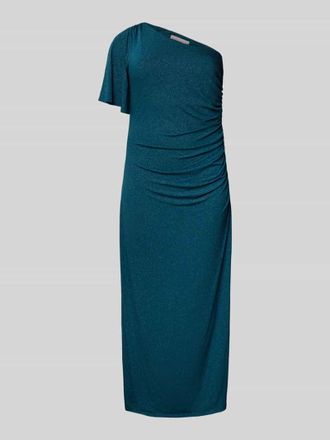 Christian Berg Cocktail Abendkleid mit seitlicher Raffung