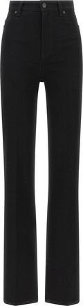 Balenciaga Straight Leg Jeans - Schwarz