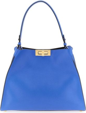 Fendi Peekaboo Iconic Medium Henkeltasche - - Bags - Damen - Blau - ONE SIZE