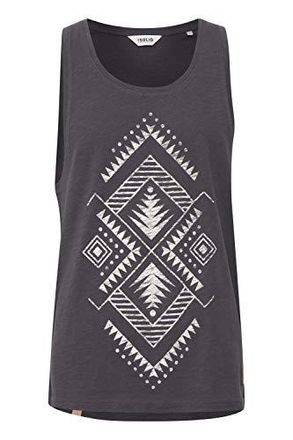 Solid Isaak - Tank Top - Homme, Taille:L, Couleur:Dark Grey (2890)