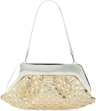 Themoirè Clutches - Emera Weaved Bag - Gr. unisize - in Beige - für Damen