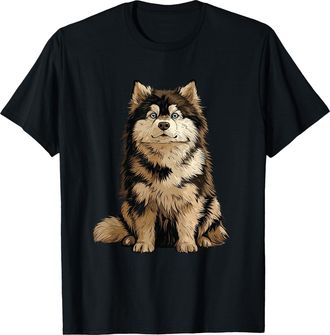 Whyitsme Design Pomsky-Hunde-Illustration T-Shirt