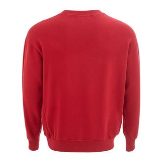 AMBUSH Mens Red Cotton Sweatshirt Clothing