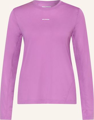 Salomon Laufshirt Shkout Core pink