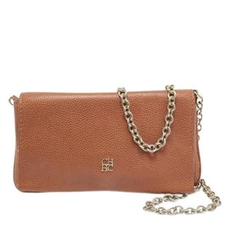 Carolina Herrera Pre-owned Leder-Umh&auml;ngetasche - - Pre-owned - Damen - Braun - ONE SIZE