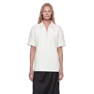 Jil Sander Cotton Blend Poloo Shirt