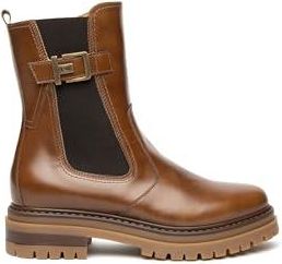 Nero Giardini I514831D Bottines Chelsea Femme en Cuir - Marron 40 EU