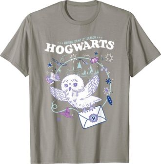 Harry Potter Owl Lettter From Hogwarts T-Shirt