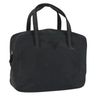 Prada Pre-owned Vintage Nylon Handtasche - - Pre-owned - Damen - Schwarzk - ONE SIZE