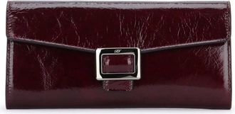 Roger Vivier Femme, Accessoires, Violet, Taille: ONE Size Belle Vivier Clutch Wallet