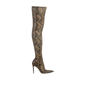 Stella McCartney Python-Print Stiletto Stiefel - - Shoes - Damen - Mehrfarbig - 37 EU
