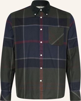 Barbour Hemd Dunoon Authentic Fit gruen