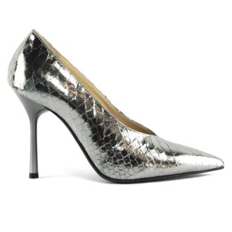 Giampaolo Viozzi Schuhe Decollete Print Pitone - - Shoes - Damen - Grau - 40 EU