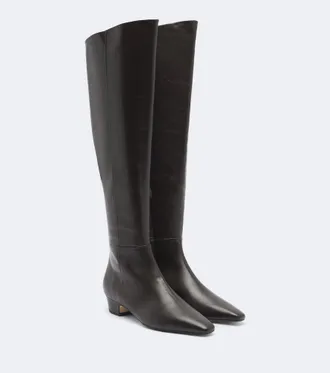 Aeyde Cuissardes Ilaria en cuir
