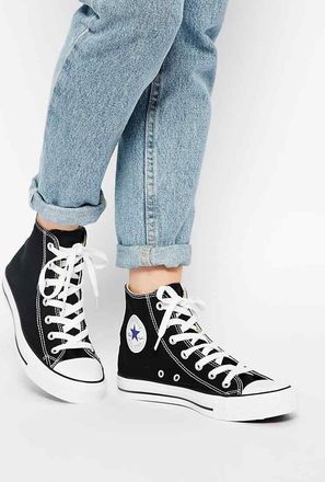 Converse Chuck Taylor All Star Hi - Schwarze Sneaker