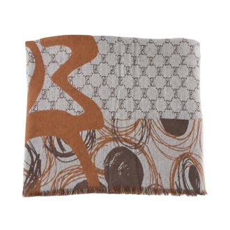 Manila Grace &Eacute;charpe dhiver - Femme - Accessoires - Brun - Taille: ONE Size