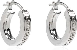 Versace Homme, Accessoires, Gris, Taille: ONE Size Greca Earrings