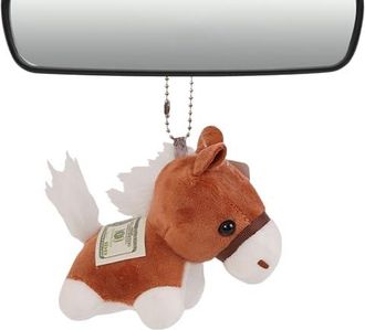 Generic Breloque de sac de cheval - Ornement pendentif cheval mignon - Porte-cl&eacute;s en peluche 2026 - Pour femmes, filles,, enseignants, &eacute;tudiants, sac &agrave; main p