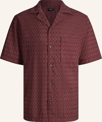Strellson Kurzarm-Hemd Ciscon rot