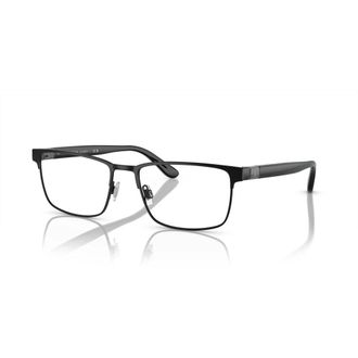 Polo Ralph Lauren Schwarze Halbgl&auml;nzende Brillengestelle PH 1222 - - Accessories - unisex - Schwarzk - 56 MM
