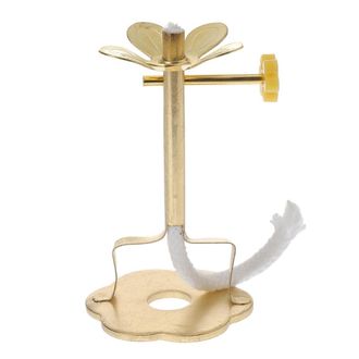 BESPORTBLE Verstellbarer Dochthalter aus Aluminiumlegierung f&uuml;r &Ouml;llampen Buddha &Ouml;ldochtst&auml;nder Tempel &Ouml;llampenzubeh&ouml;r Sicherer und Langlebiger Lampendochtst&auml;nder