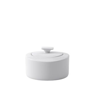 Villeroy & Boch 10-4510-0960 Modern Grace Zucker-/Marmeladendose, 0,33 l, Premium Bone Porzellan Bianco 47 EU