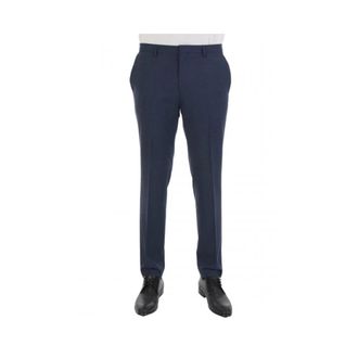 HUGO BOSS Anzughose mit Karomuster- Extra Slim Fit - - Trousers - Herren - Blau - XL