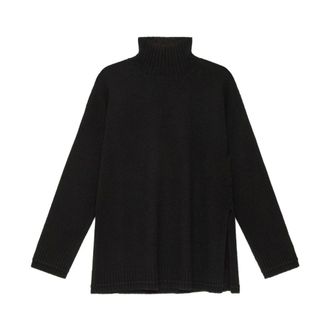 Maliparmi Maliparmi, Femme, Pulls, Noir, Taille: 44 FR Cashmere Merinos Tricots