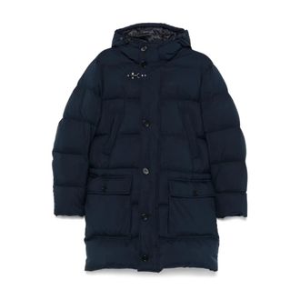 Fay Doppelreihige Daunenjacke - - Coats - Herren - Blau - XL