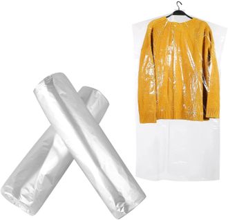 DOITOOL 50 St&uuml;ck Einweg Kleiders&auml;cke Staubschutzh&uuml;lle F&uuml;r Kleidung 60X40 Zoll Wasserdichtes Kleidungsst&uuml;ck Staubschutz F&uuml;r Hemden Anz&uuml;ge M&auml;ntel Aufbewahrung I