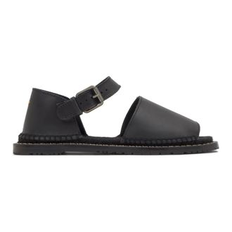 Castaner Femme, Chaussures, Noir, Taille: 38 EU Polly Flat Sandal