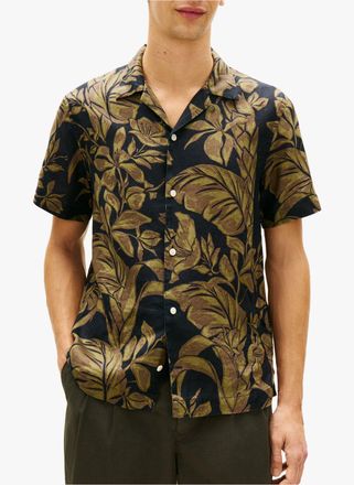 Tommy Hilfiger Chemise droite &agrave; motif floral en lin