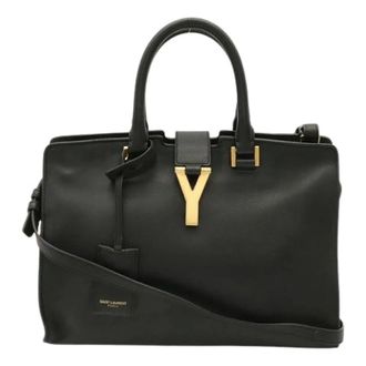 Saint Laurent Pre-owned Leder 2way Bag - - Pre-owned - Damen - Schwarzk - ONE SIZE