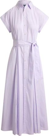 Polo Ralph Lauren Femme, Robes, Violet, Taille: 38 FR Shirt Robes
