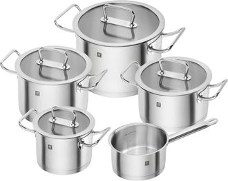 Zwilling ZwillingTopfset Kochgeschirr Pro 65120-005-0 5-teilig Edelstahl