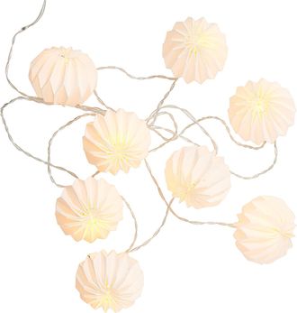 Butlers Lampions-Lichterkette HANAMI LED 6er-Set
