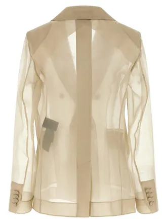 Max Mara Mxeslogan Blazer - Beige