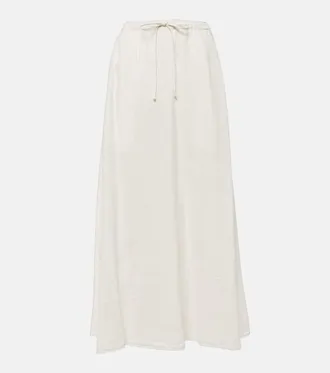 Velvet Jupe longue Bailey en lin