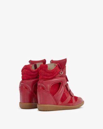 Isabel Marant Basketball Im H26 Sneaker - Red