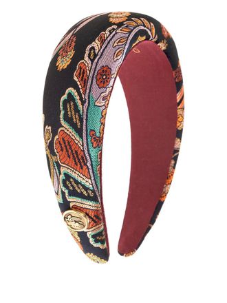 Etro patterned headband - Noir