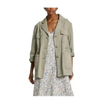 Pepe Jeans London Annie Milit&auml;rjacke - - Jackets - Damen - Gr&uuml;n - S
