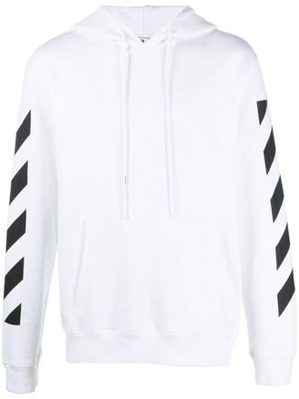 Off-white Diag Arrow Hoodie - Weiß