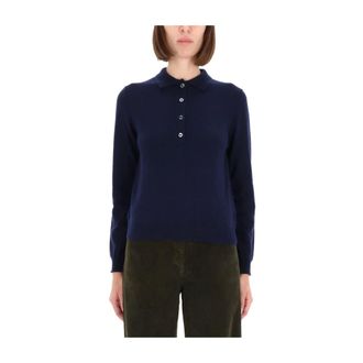 Aspesi Femme, Pulls, Bleu, Taille: 38 FR Cashmere Tricots