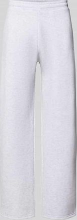 Review Wide Fit Sweatpants aus Baumwoll-Mix mit Label-Detail