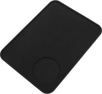 Cabilock Schwarze Espressomatte Kaffee-stampfmatte F&uuml;r Arbeitsplatten