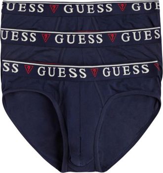 Guess Herren Hero Briefs 3-Pack - - Underwear - Herren - Blau - M
